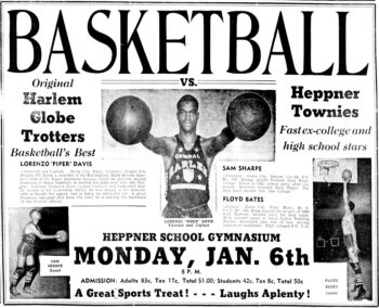 The Harlem Globetrotters Very First Game