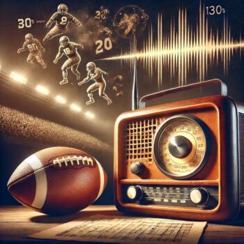 How Radio Broadcasting Changed How Fans Experience Football Games